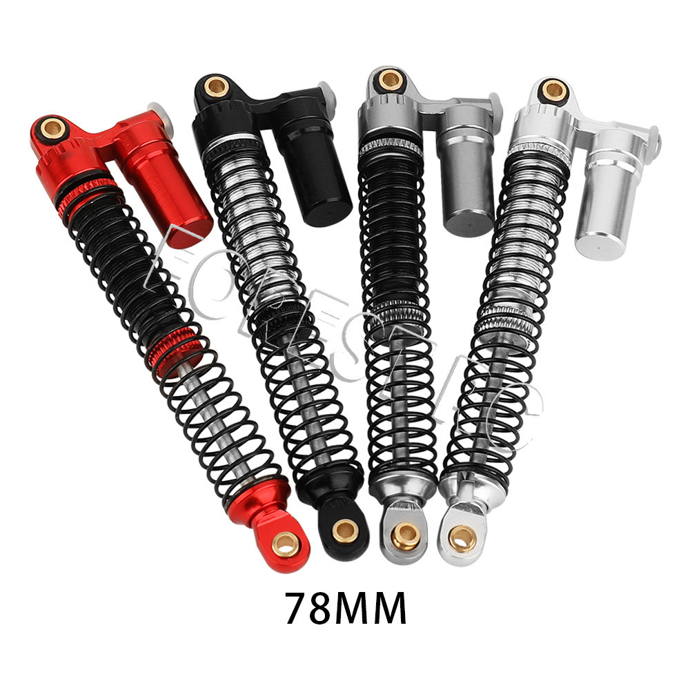 4PCS 53/59/66/78mm Aluminum Alloy Metal Shocks Absorbers Oil Damper for ...