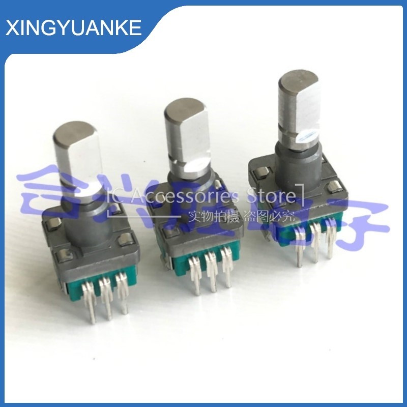 1Pcs/Lot EC11B15243DT Rotary Encoder With Switch 30 Positioning 15 ...