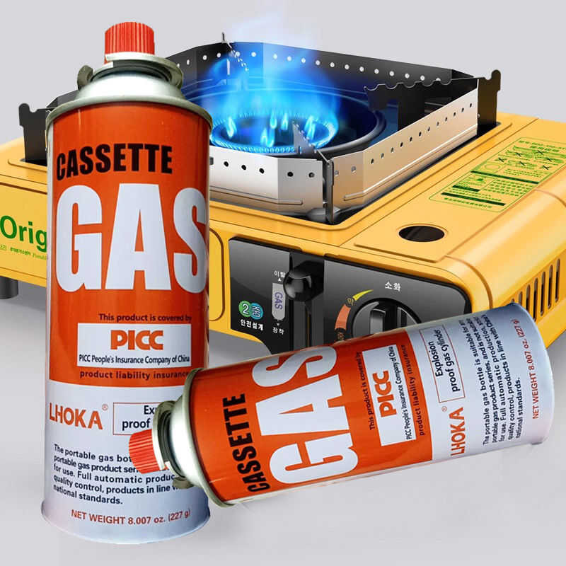 LY Per Box 28Pcs Safe Butane Gas For Portable Gas Stove 227G Korea Gas ...