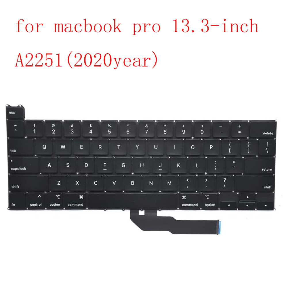Replacement Keyboard for A1706 A1708 A2141 A2179 A2251 A2337 A2289 ...