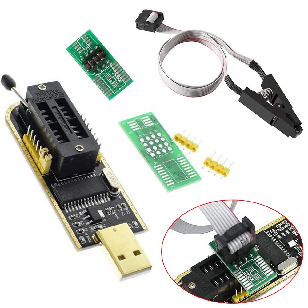 betterlife3.ph⚡USB Programmer CH341A Series Burner Chip 24 EEPROM BIOS Writer 25 SPI Flash [Fast ...