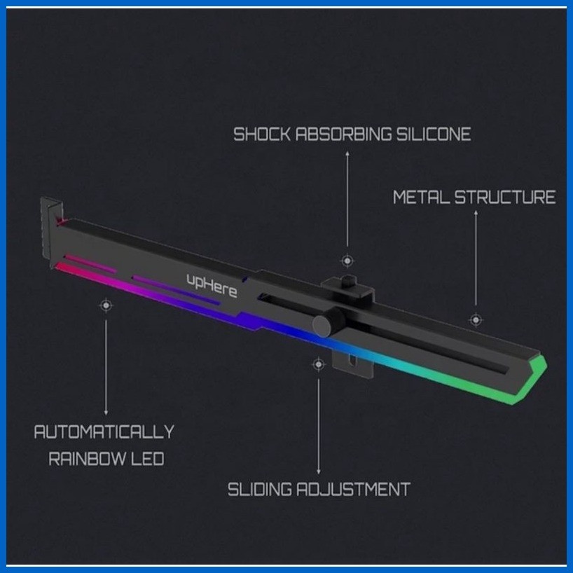 ♨ UpHere ARGB/non ARGB GPU Bracket Protect Graphics Card GPU Brace ...