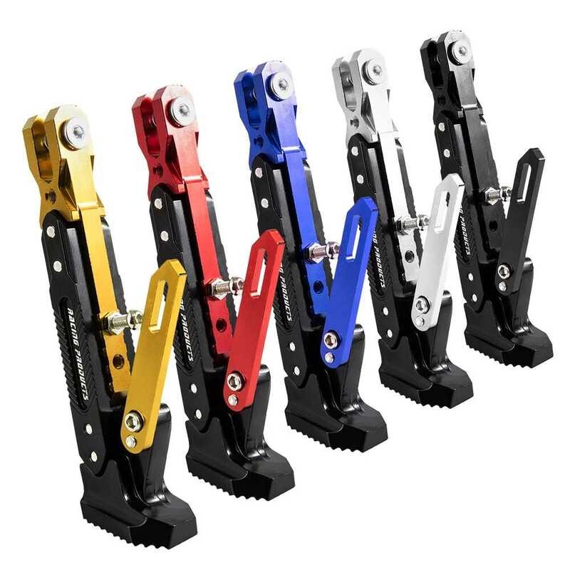 Kickstand Motorcycle Adjustable Foot Side port Parking Kickstand for ...