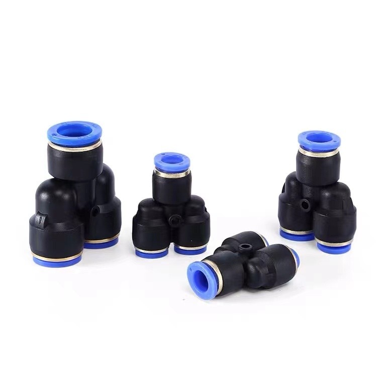 SNS Shenchi Pneumatic SPY Series Y-shaped Three way SPY-4/6/8/10/12/14 ...