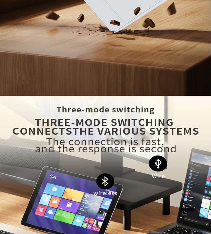 JOMAA Bluetooth Wired Wireless Touchpad Mouse for Windows Portable ...