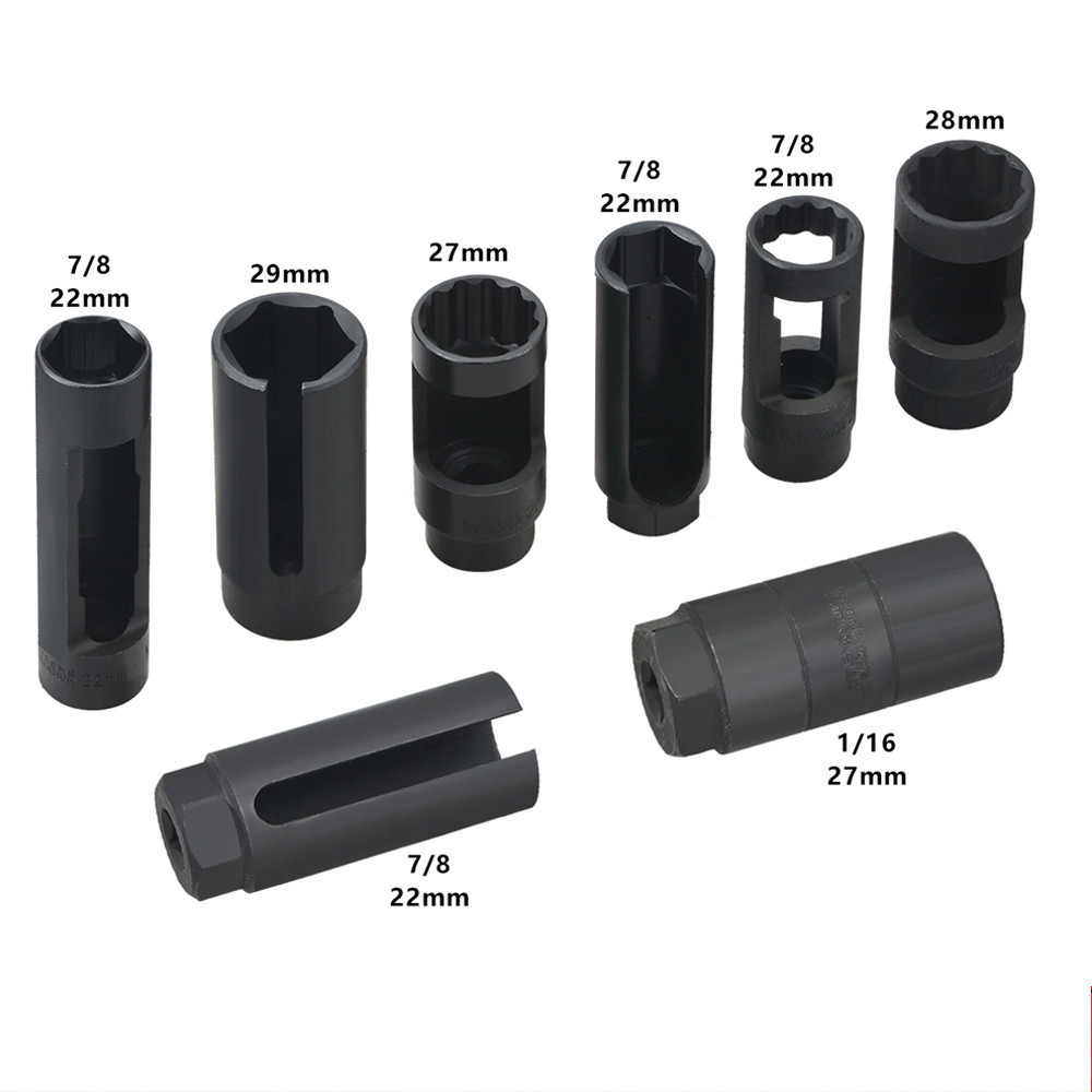 7PCS 10PCS CR-V steel Master Sensor Socket Kit Tool O2 Oxygen Sensor ...