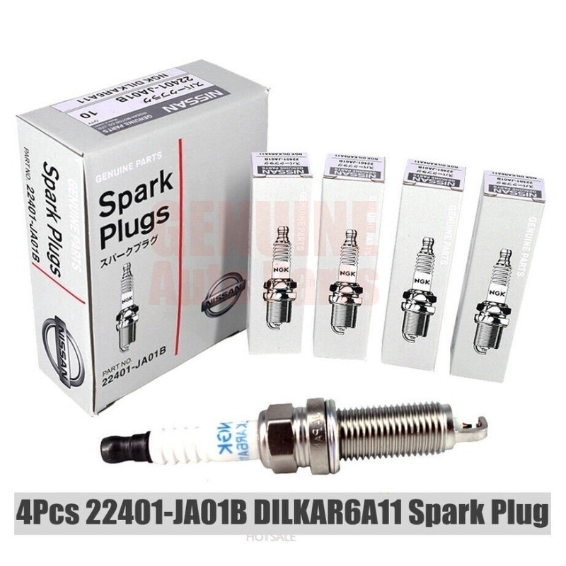 【GenuineAUTO】4Pc NGK Iridium Spark Plug 22401-JA01B for Nissan Altima ...