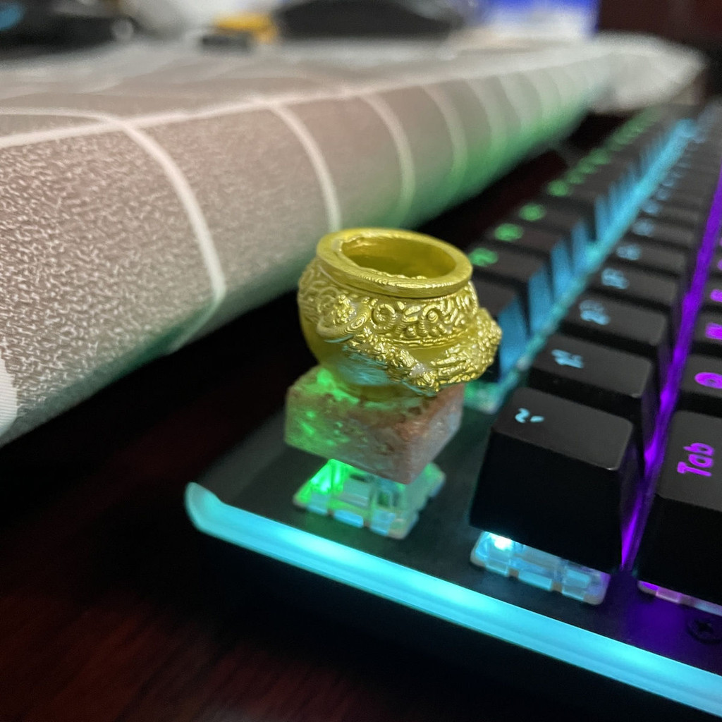 Elden Ring Warrior Jar Keycap Creative Cross Axis Mechanical Keyboard ...