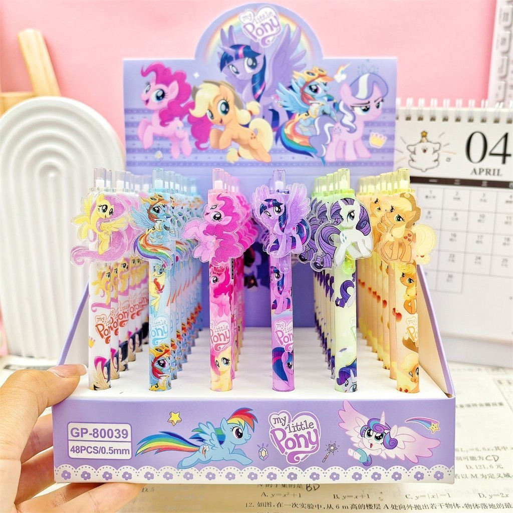 Cartoon Cartoon Gel Pen New Style Ball Pen My Little Pony Patch Gel Pen ...