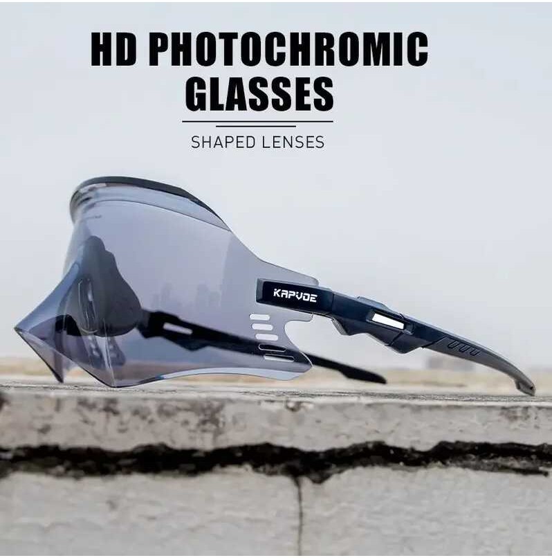 Sports Kapvoe Bagong Sa Labas Na Paaralan Photochromic Na Baso Na Tumatakbo Ng Baso Sand Glasses 