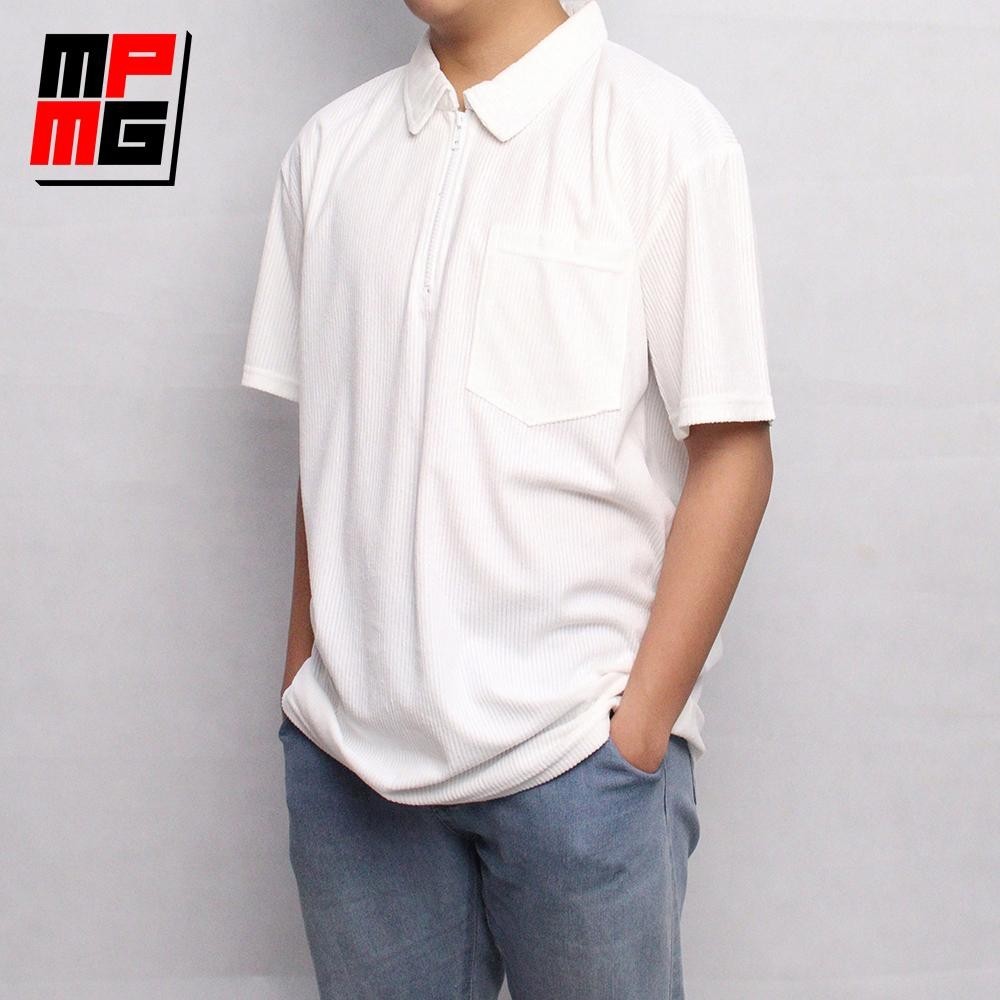 MPMG Corduroy Polo Tshirt Clothes Menswear Casual Top Lingerie Two ...