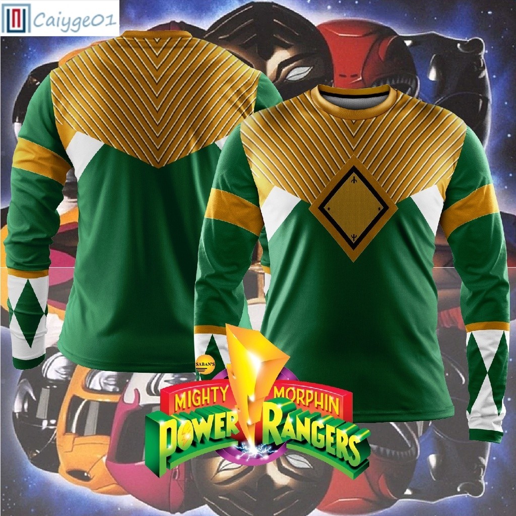 FAZZ PR03 - POWER RANGERS MIGHTY MORPHIN GREEN COSPLAY QW1-2188 ...