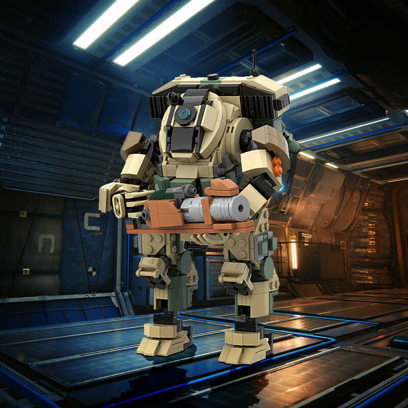 Gobric MOC Mechwarrior Scorch Titanfalleds Model Building Bloc Game ...