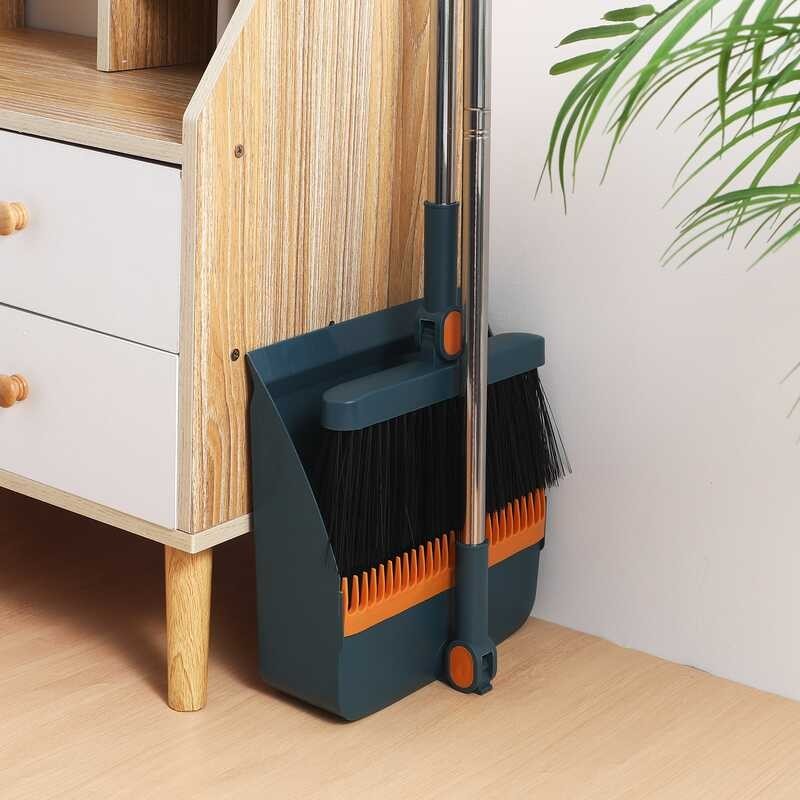 Folding Broom Set Dust Pan Sa Loob Ng Kamay Na Gaganapin Bahay ...