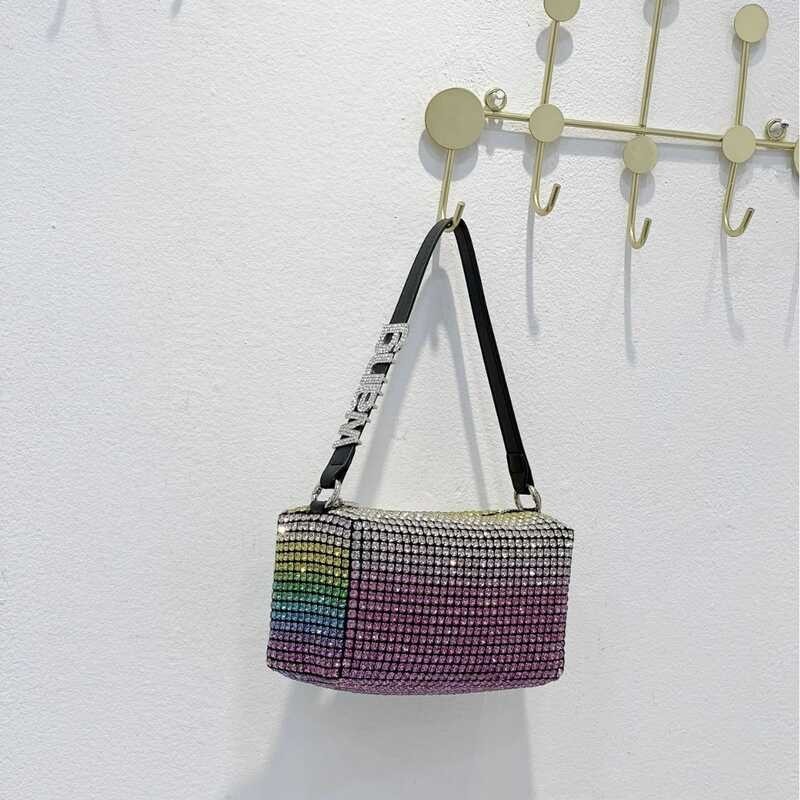 2E Dawang AW Women's 2024 New Chain Dinner Full Of Diamond Texture ...