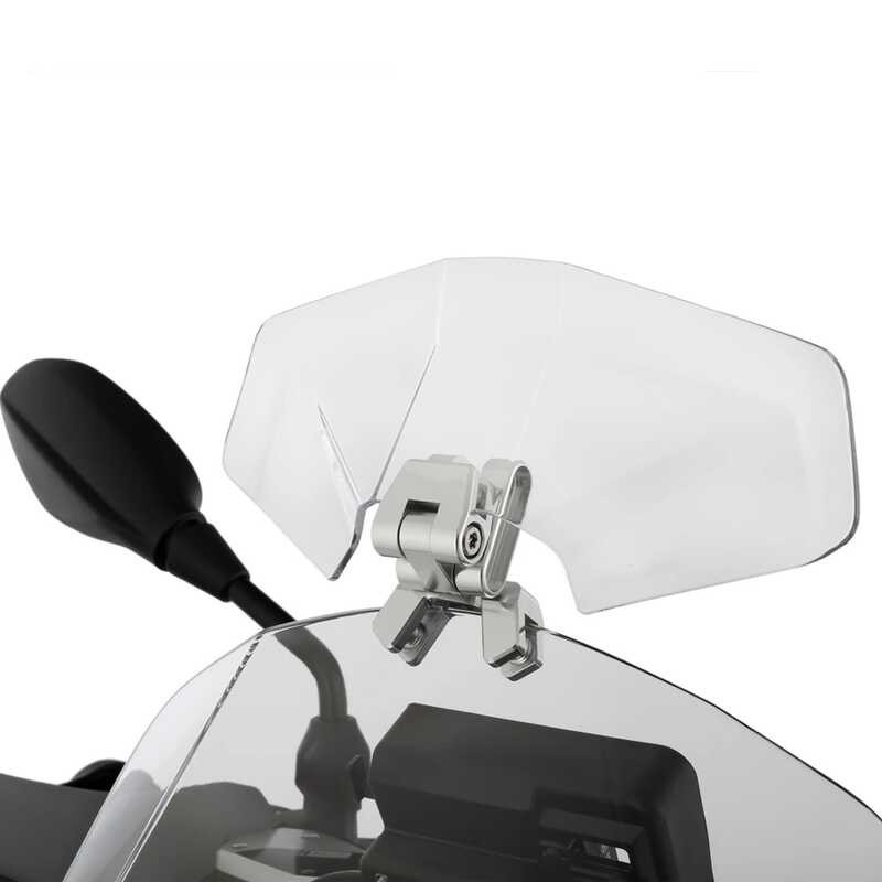 Windshield Bagong Motorcycle Deflector Adjustable Universal Heighten ...