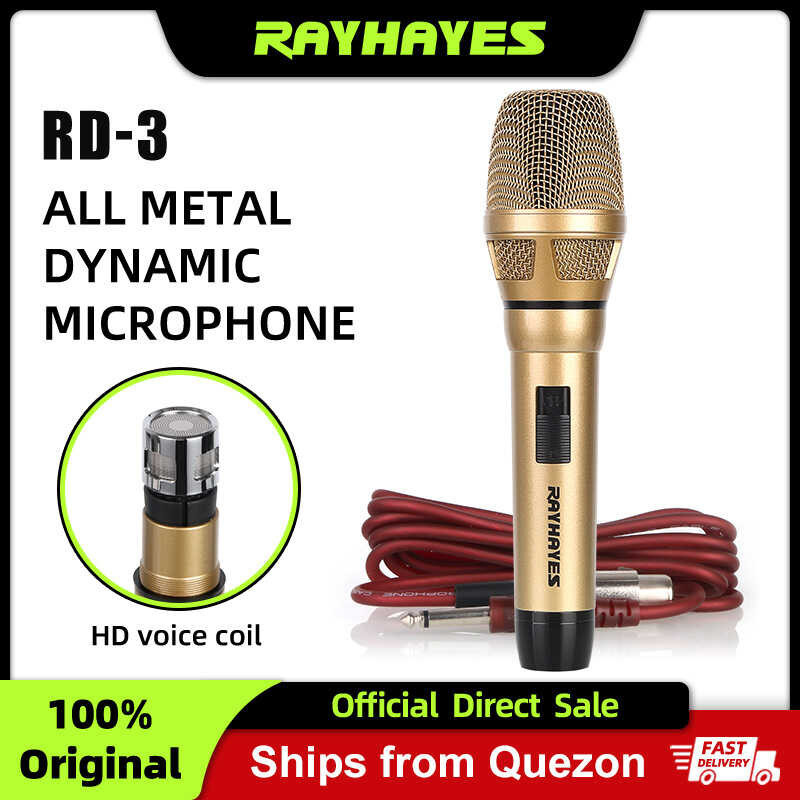 RAYHAYES RD-3 dynamic microphone professional original all metal ...