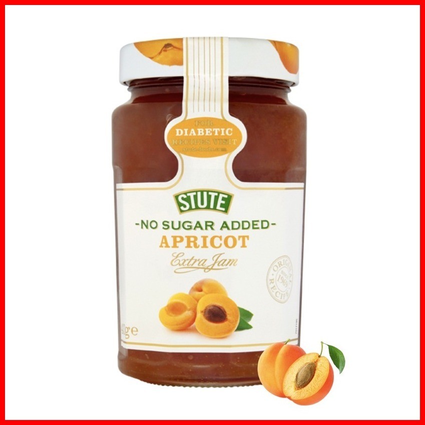 Stute No Sugar Added Apricot Jam (430g) | Shopee Philippines