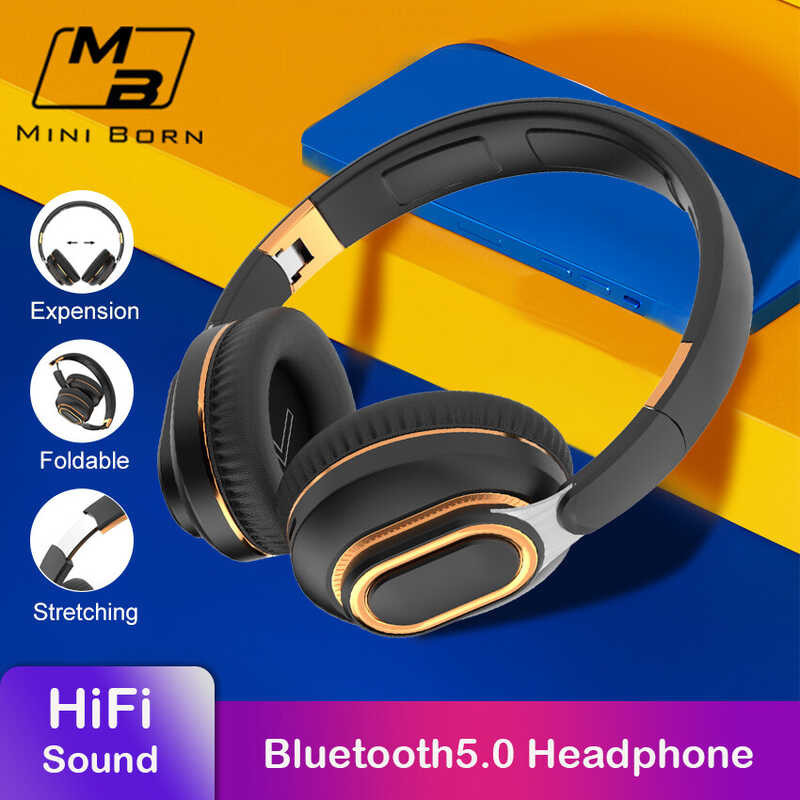 Headphone Mini Born Multifunctional Retractable Folding Plug-In Card ...