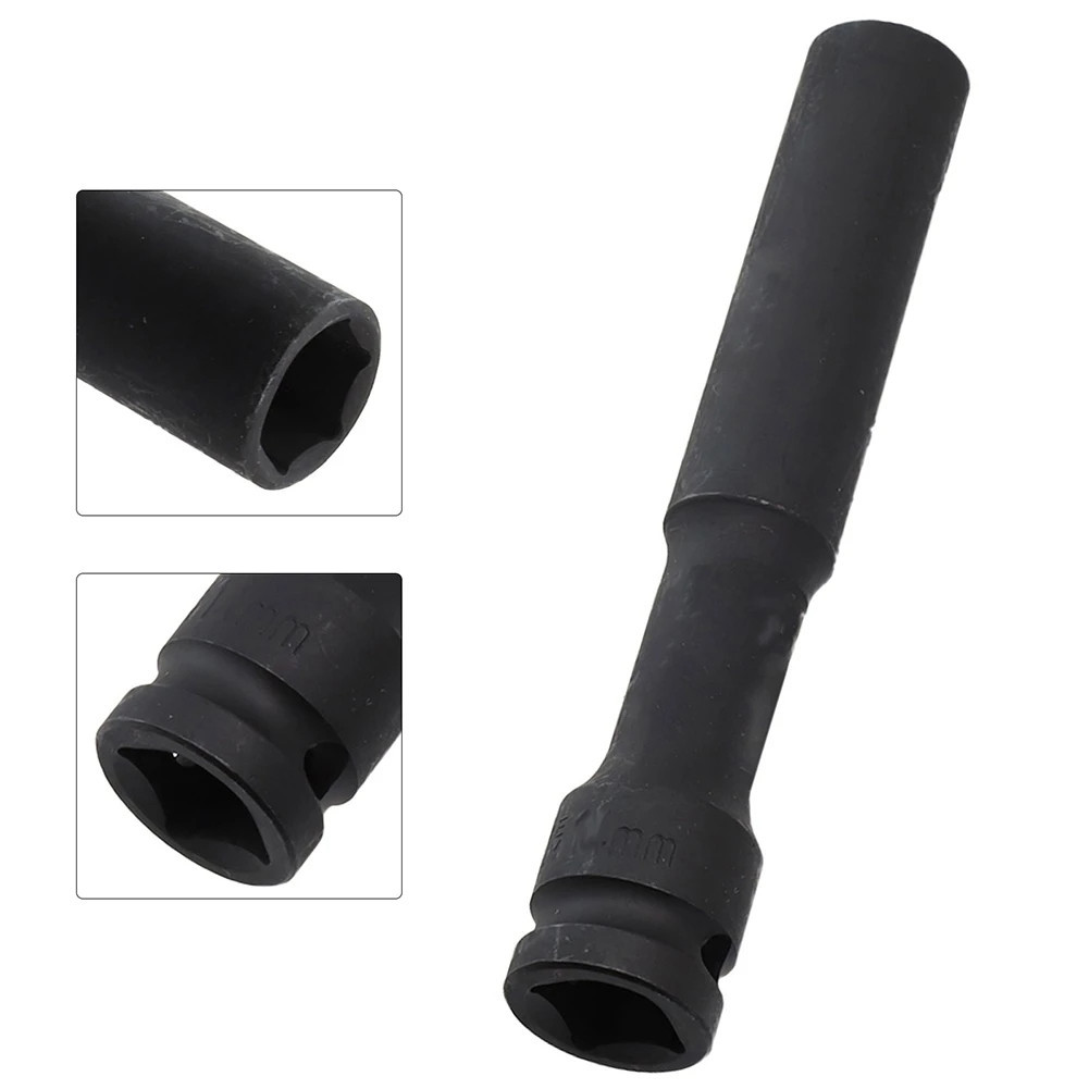 SOPPY 1/2" Drive Deep Impact Socket Set Hex Socket Impact Wrench Hex ...