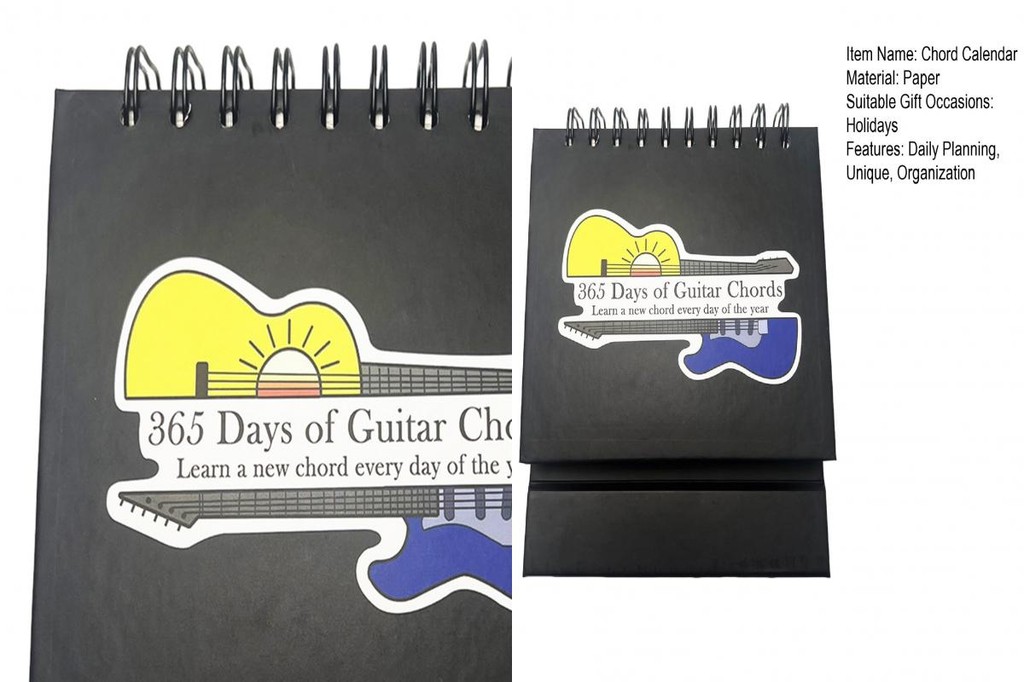 livecity| Creative Calendar Design Musician Planner 365 Days of Guitar ...