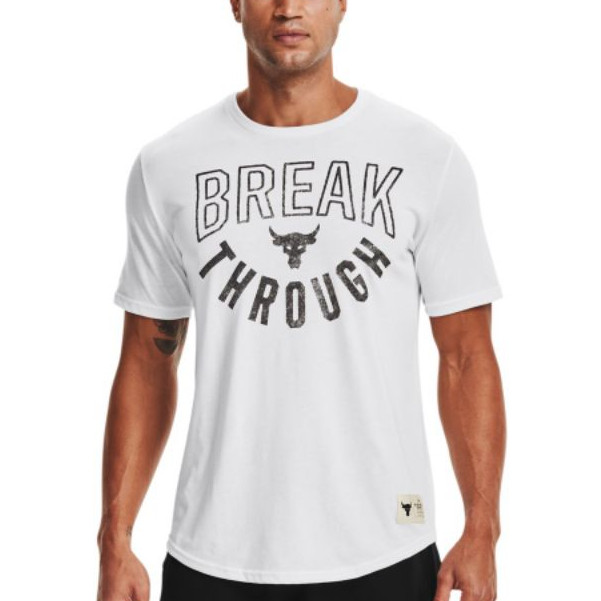 in stock Under Armour Armor Project Rock Break Through SS T-Shirt UA ...
