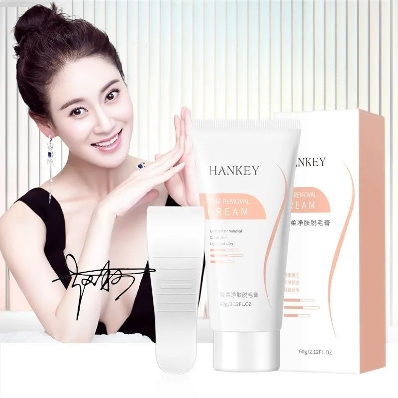HANKEY Hair Removal Cream Gentle Skin Painless Hair Remover Armpit Legs ...