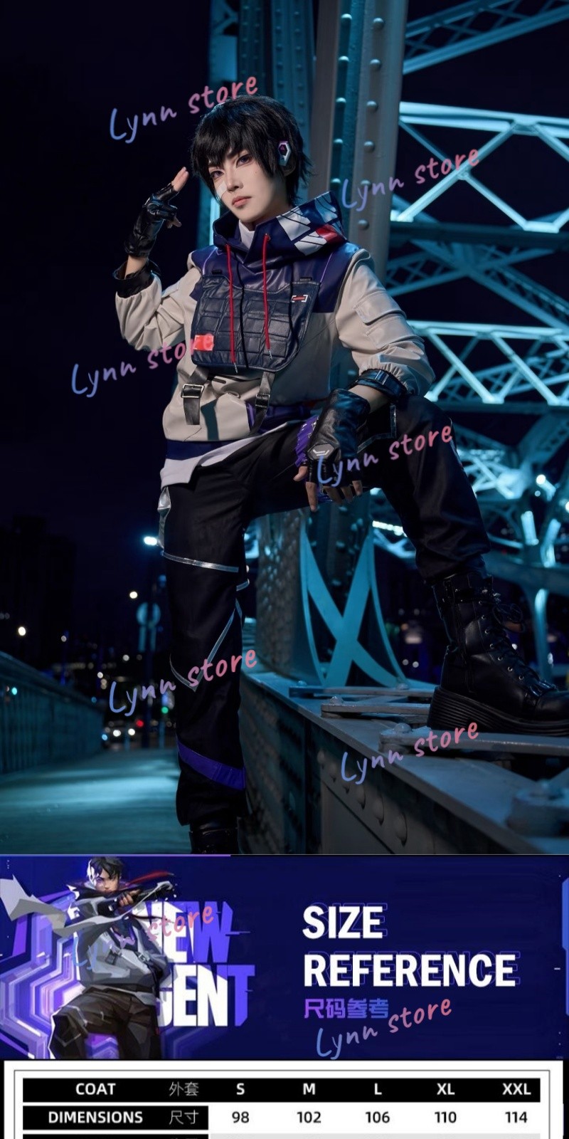 Game VALORANT ISO Cosplay Costume High-quality Game Uniforms Outfits ...