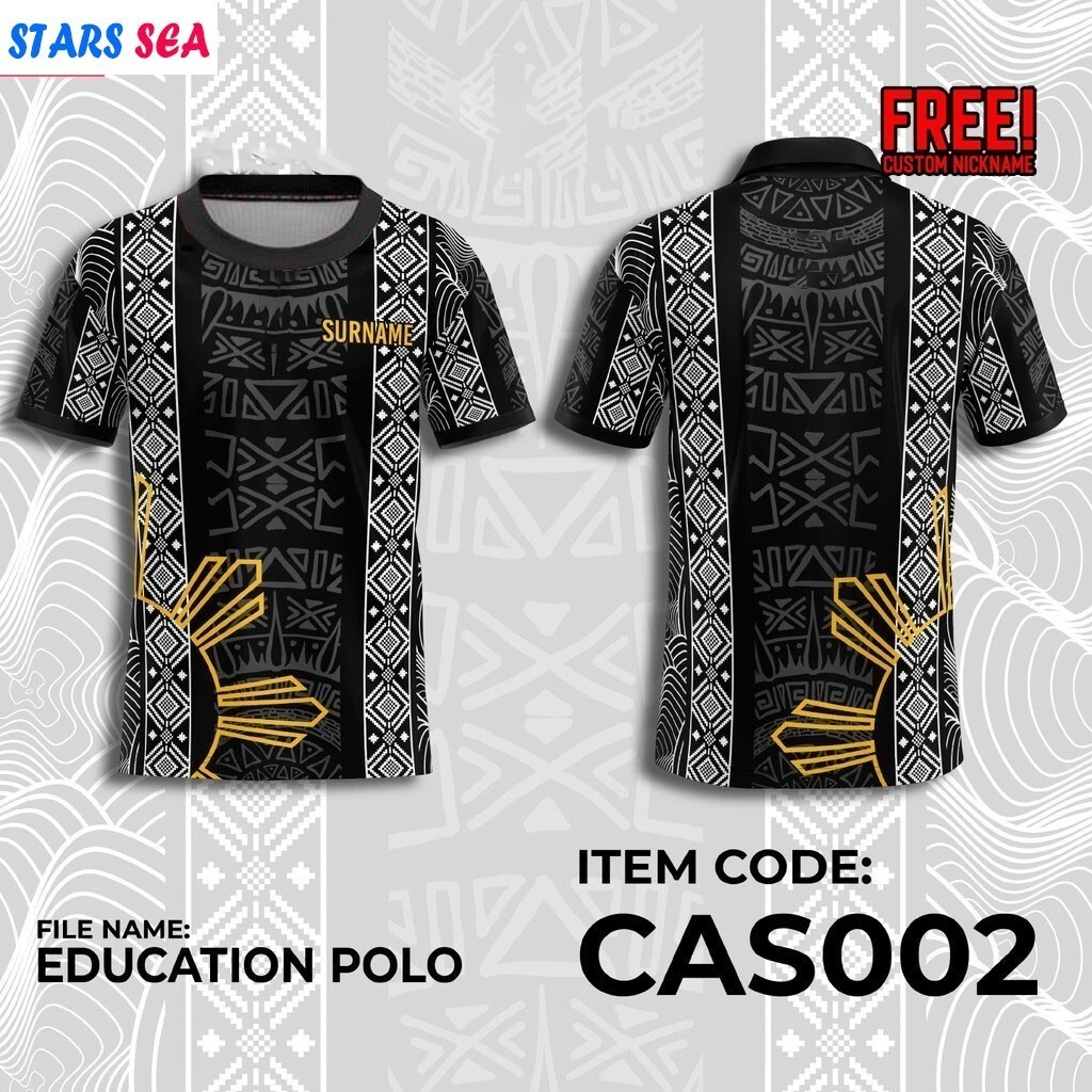 Asean Inspired Ethnic Attire New Agalog Batik Polo For Men Philippines ...