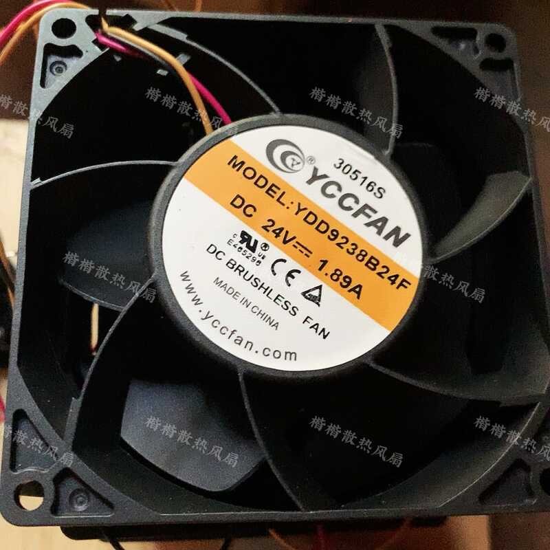 New Brand YCCFAN Ydd9238b24f 24V 1.89A Dual Ball Variable Frequency Fan ...