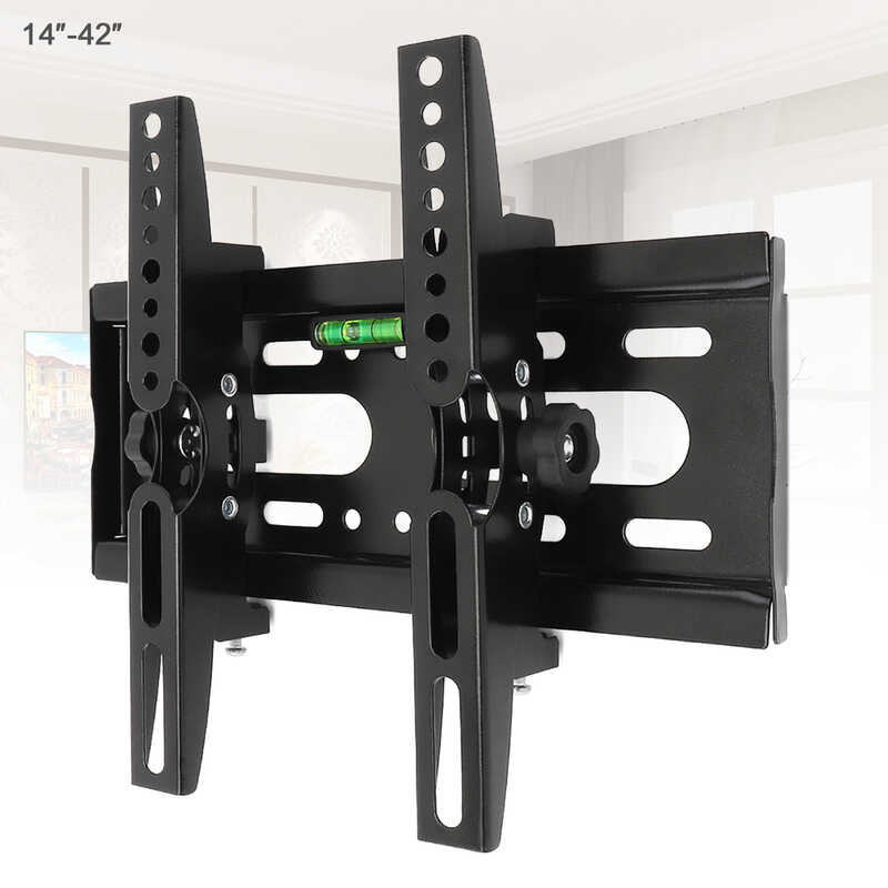 Universal 25Kg Adjustable Wall Mount Bracket Flat Panel TV Frame 15 ...