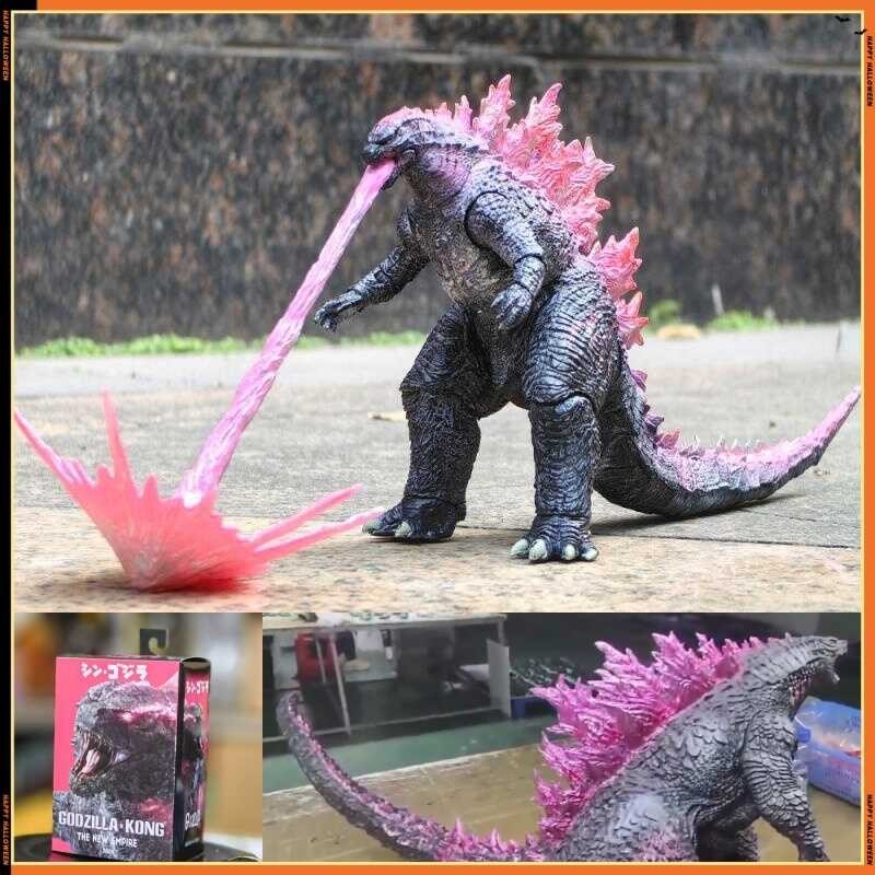 2024 Vs King Kong 2 SHM Titan Godzilla Anime Action Figure Movable ...