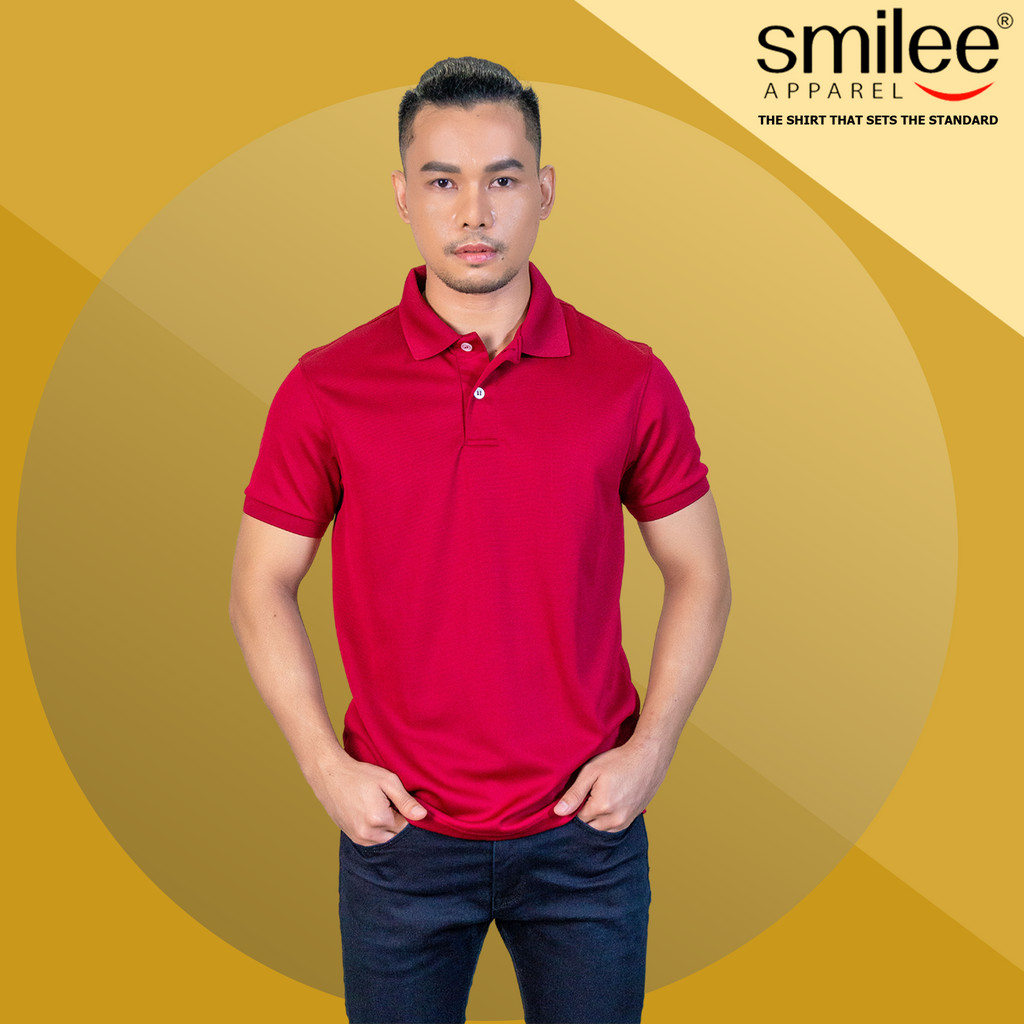 ☸ ☾ Smilee Apparel Drifit Coolpass DF Polo Shirt 3 | Shopee Philippines