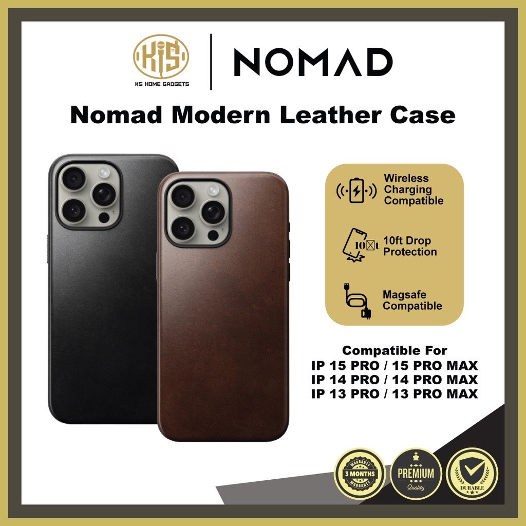 Nomad Modern Leather Case (MagS) | Shopee Philippines