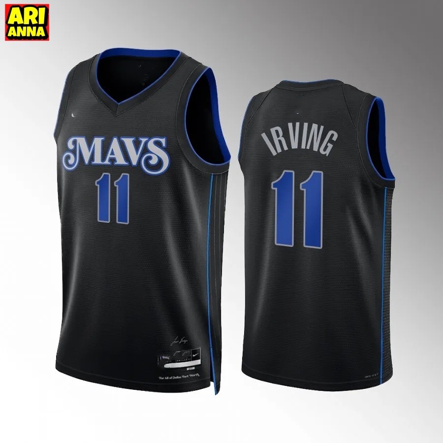 READY STOCK 】Men's New Dallas Mavericks #11 Kyrie Irving Jersey ...