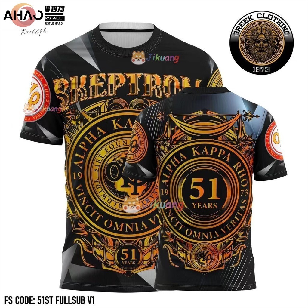 Akp 1973 Alpha Kappa Rho V34 51th New Design Anniversary Skeptron 51st ...