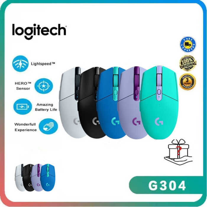 Logitech DesktopLogitech G304 Bluetooth Wireless Gamer Ergonomic Mouse ...
