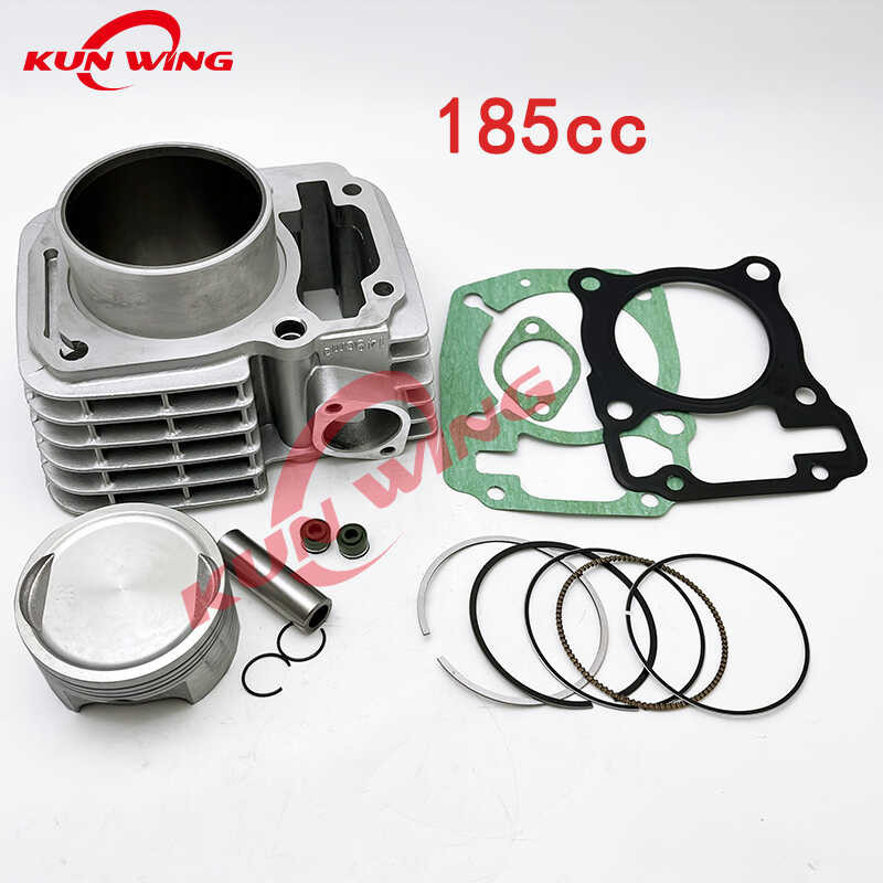 63.5Mm Big Bore Cylinder Kit Piston Ring 185Cc Para Sa Honda Xr150 XR ...