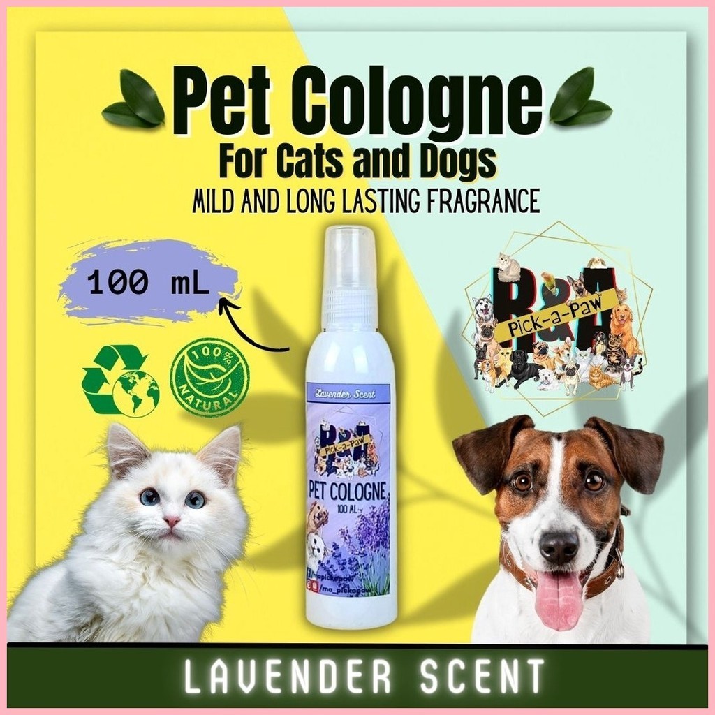 ♀ Dog and Cat pet Cologne R & A Pick-A-Paw Long Lasting Pet perfume ...