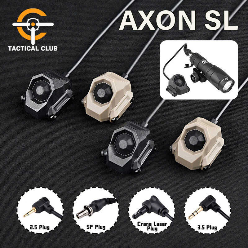 Remote Tactical AXON Pressure Switch Sf2.5Mm3.5Mmcrane Plug Para Sa ...