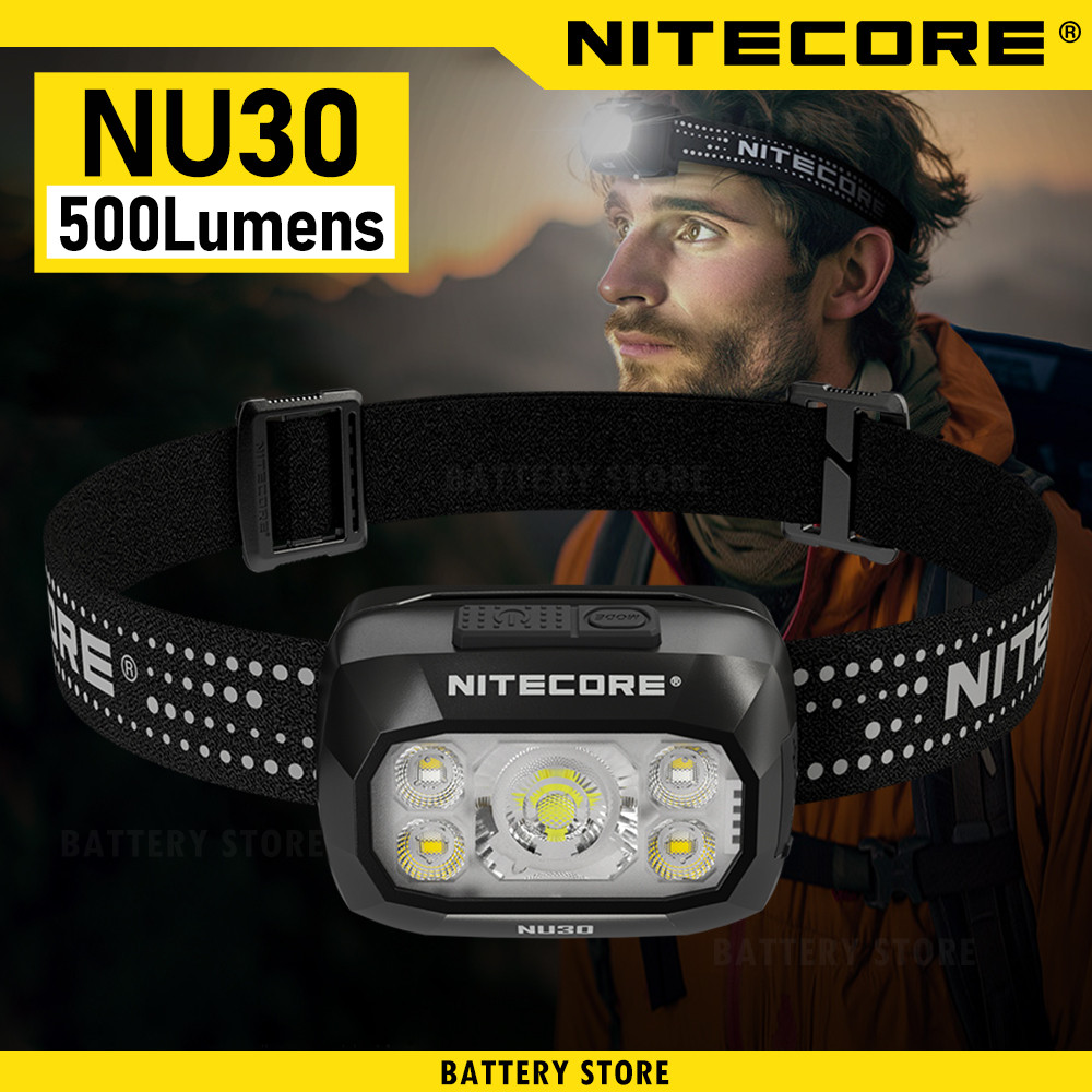 NITECORE NU30 Headlamp metal headlight running headlamp camping ...