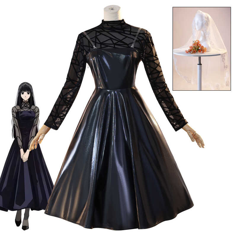 Sakamoto Daily Buddha Anime Version Coswear Leather Dress Buddha Anime ...