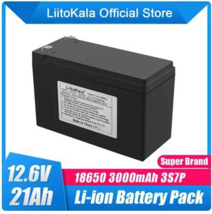Litokala 12V2200mAh rechargeable lithium battery | Shopee Philippines