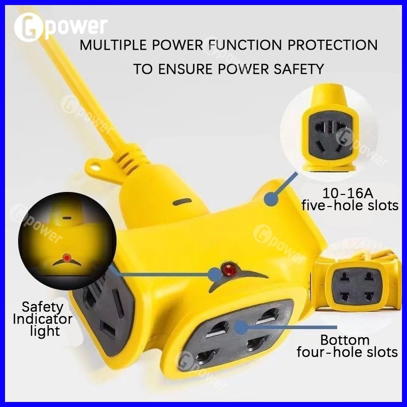 ⭐ § Extension Cord Extra-long Plug-in Strip 10M/20M/30M Electric ...