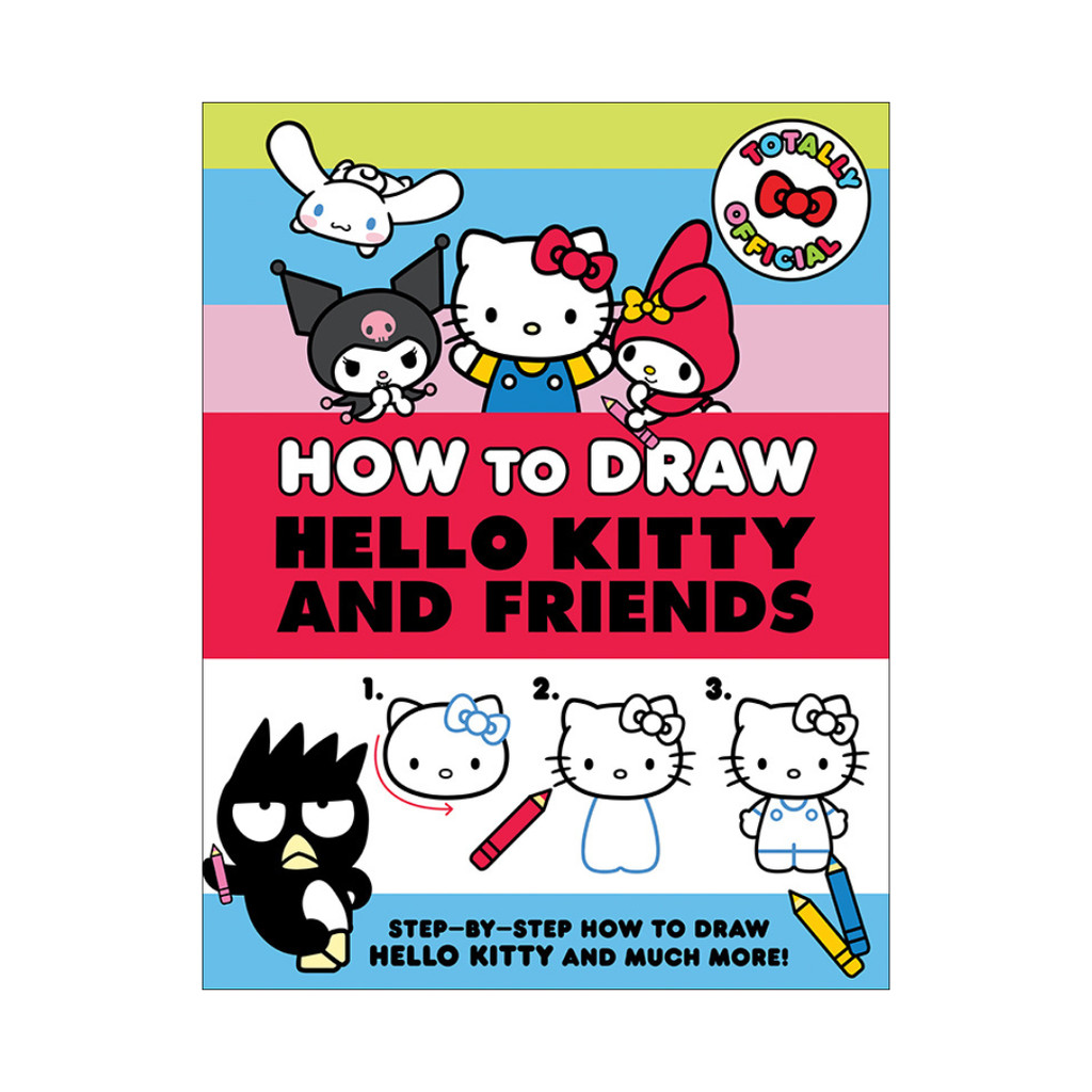 Hello Kitty & Friends How To Draw Characters Book To Learn Step By Step ...
