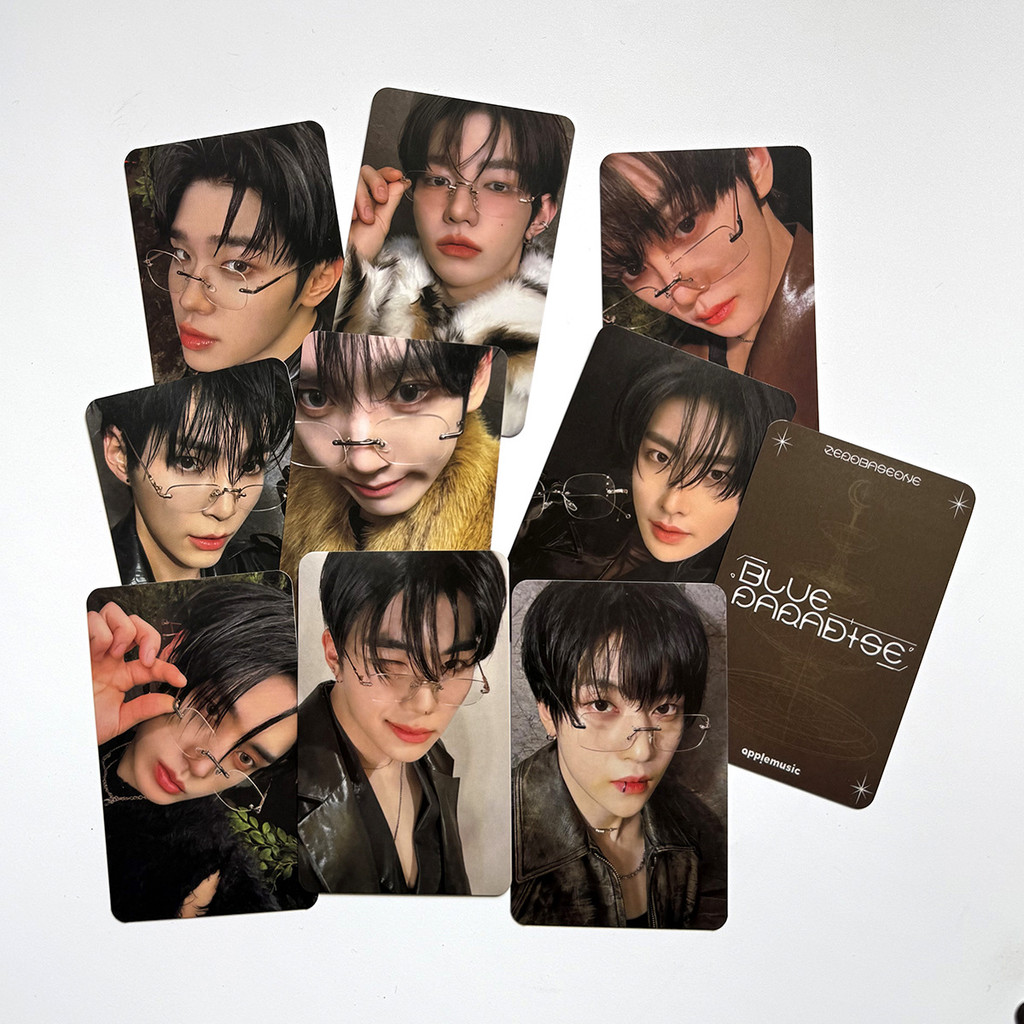 Kpop Idol ZEROBASEONE ZB1 BLUE PARADISE Album Photocards | Shopee ...