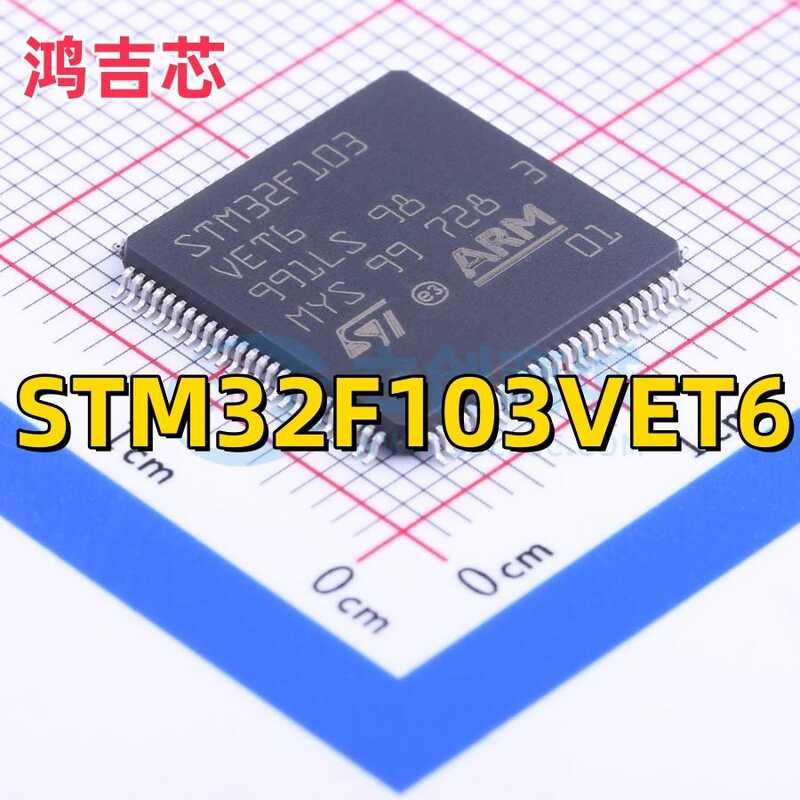 Original STM32F103VET6 LQFP-100 ARM Cortex-M3 32-bit microcontroller IC ...