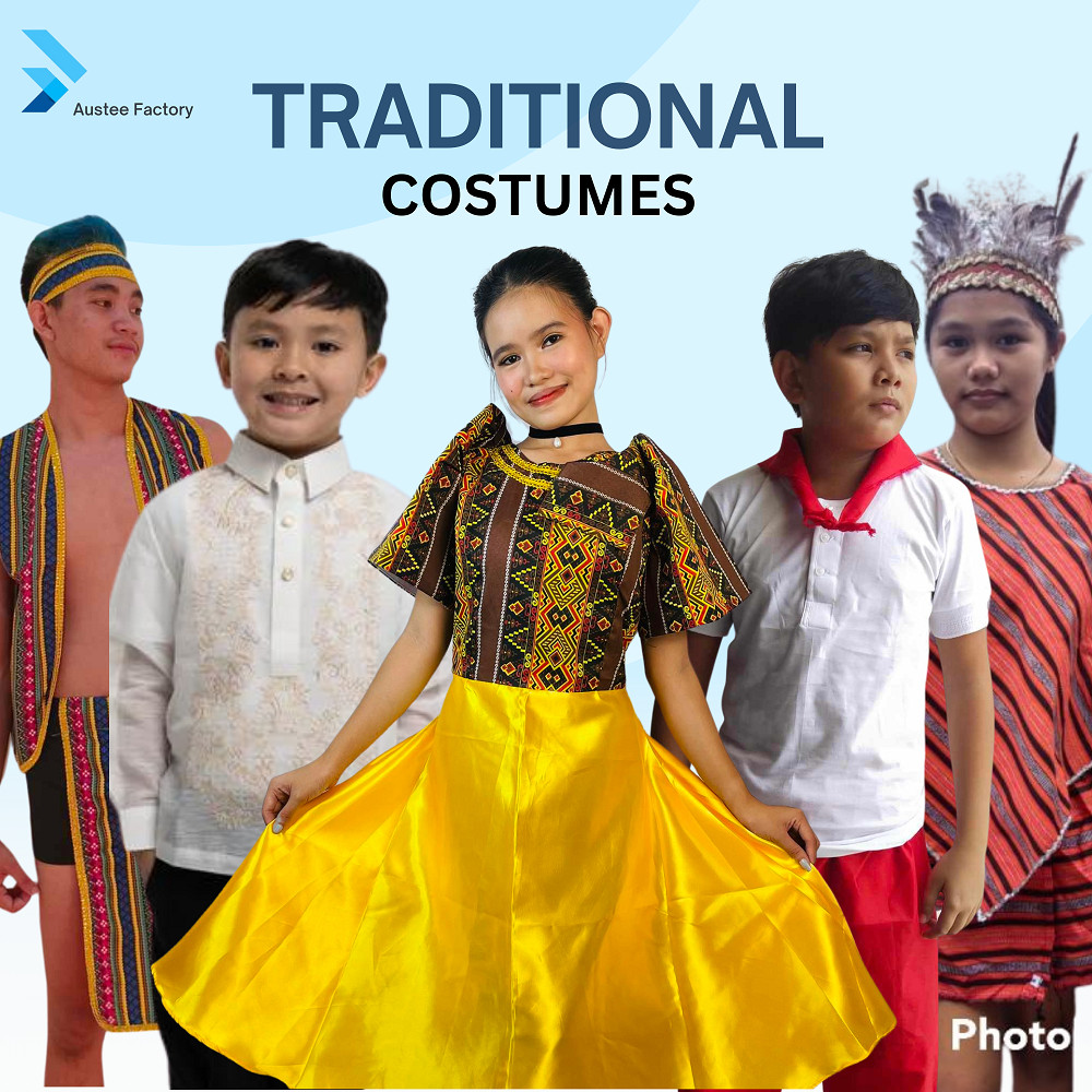 ☀ Austee Traditional Wear Barong Baro Saya Kimona Filipiniana Balintwak ...