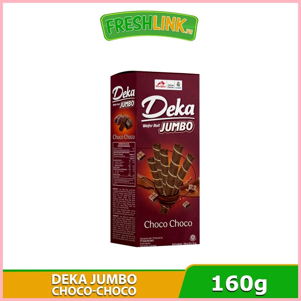 ๑ Deka Wafer Roll Jumbo 160g (10s) | Shopee Philippines
