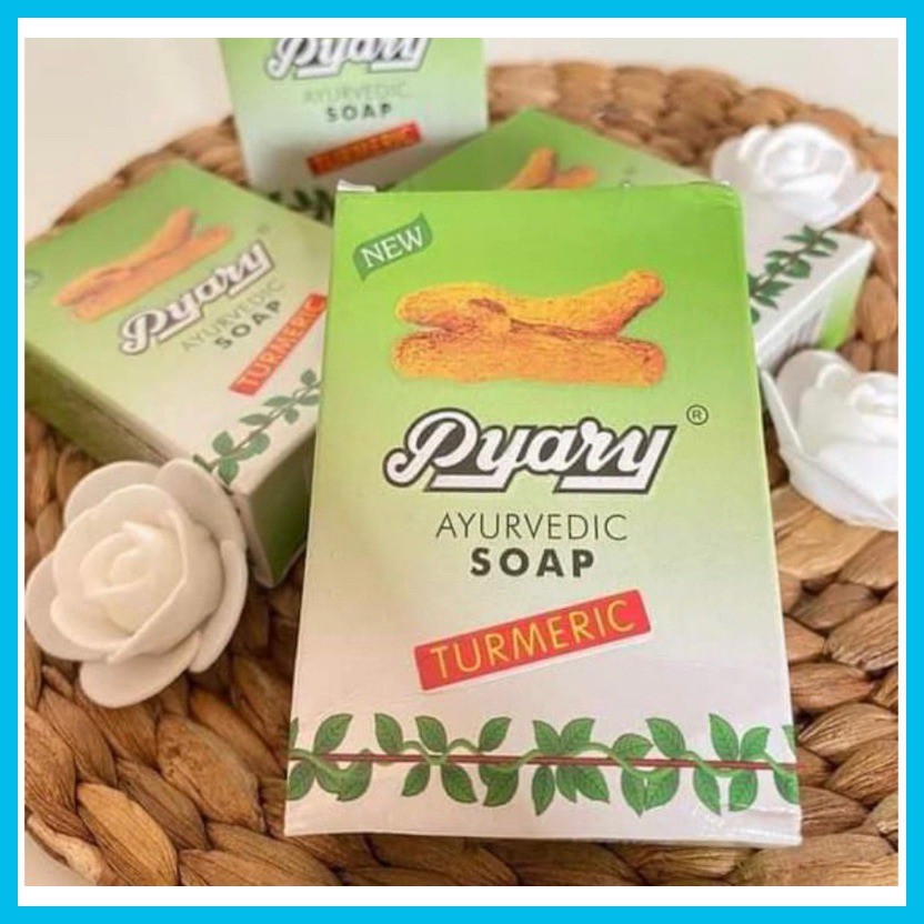 ๑ Pyary Ayurvedic Turmeric Soap (ORIGINAL) | Shopee Philippines